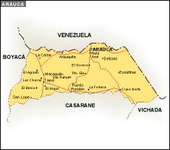 Arauca | Mapas Colombia y el Mundo. Vector y Murales